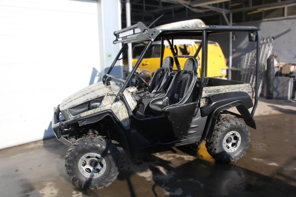ATV Kawasaki Teryx KRF750 4x4 Camo 2010 для настоящих охотников ...